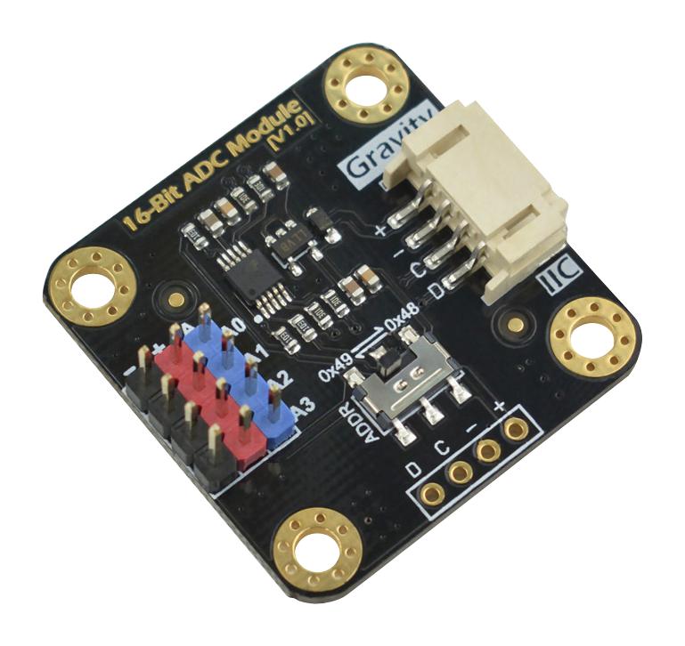 Dfr0553 Dfrobot Module Dac 16 Bits I2c Ads1115 Pour Cartes Arduino Et Raspberry Pi Farnell Fr